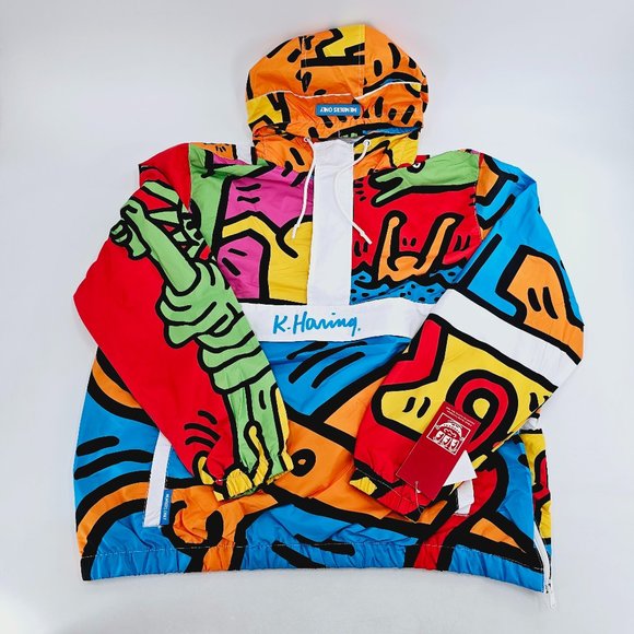 Members Only | Jackets & Coats | Members Only X Keith Haring Statue Of ...